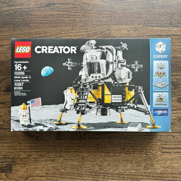 Lego | Toys | Lego Creator Expert Nasa Apollo 1 Lunar Lander 1266 Nib ...